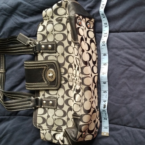 Coach | Bags | Black Fabric Coach Mini Duffle Purse | Poshmark